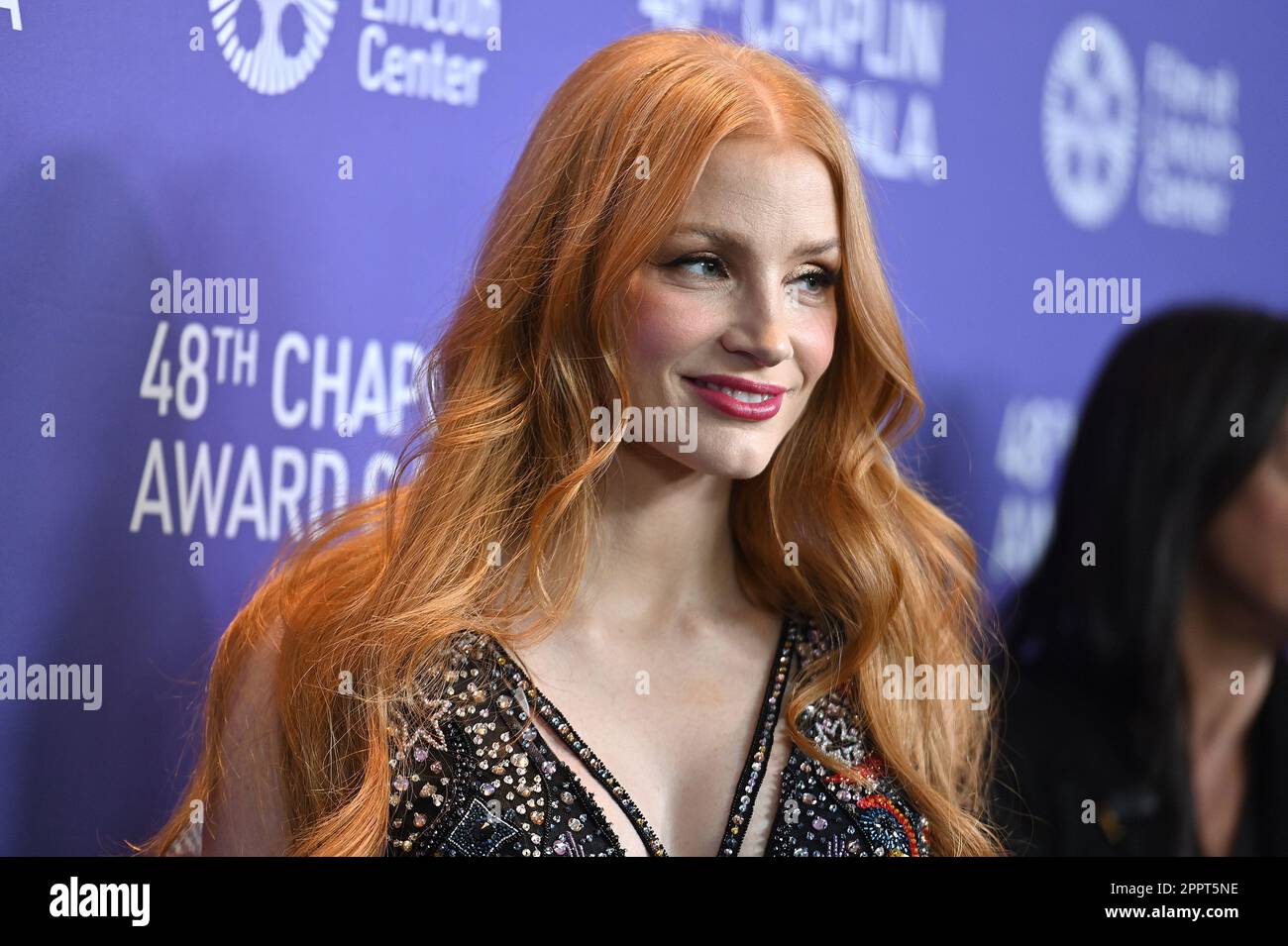 New York, USA. 24th Apr, 2023. Jessica Chastain attends the 48th ...