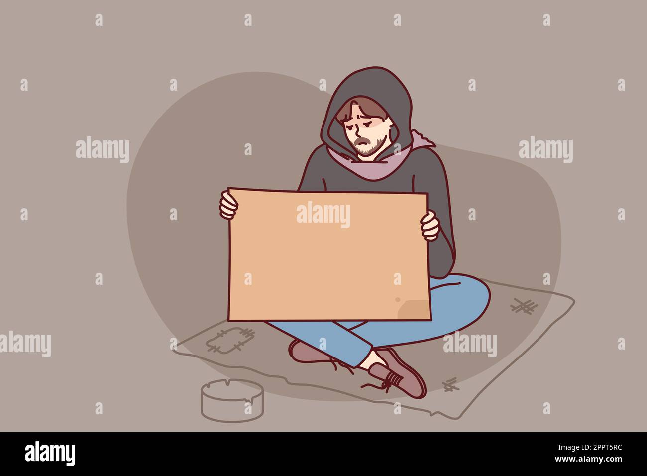 Cartoon poor man hi-res stock photography and images - Alamy