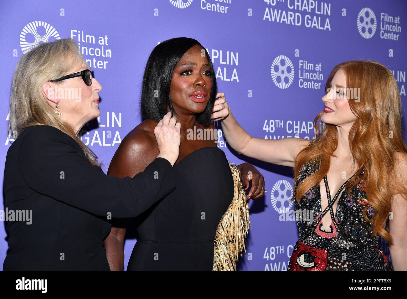New York, USA. 24th Apr, 2023. (L-R) Meryl Streep, Viola Davis and ...