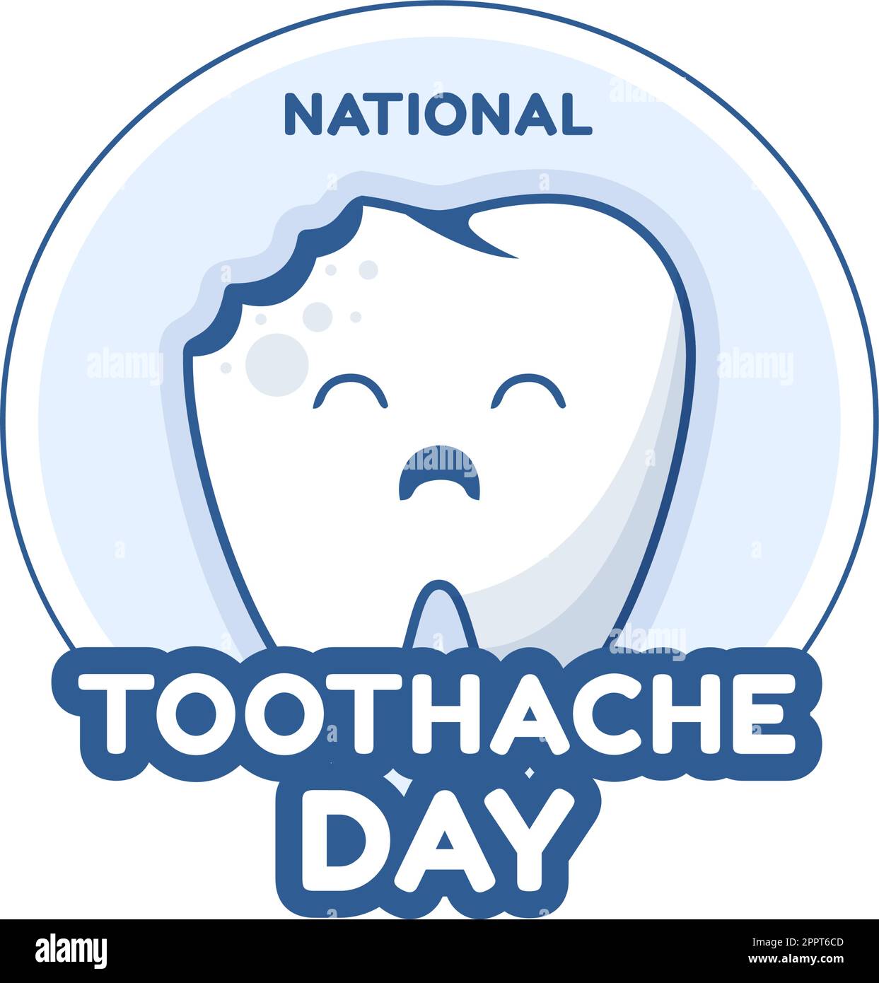 National Toothache Day on February 9 with Teeth for Dental Hygiene so ...