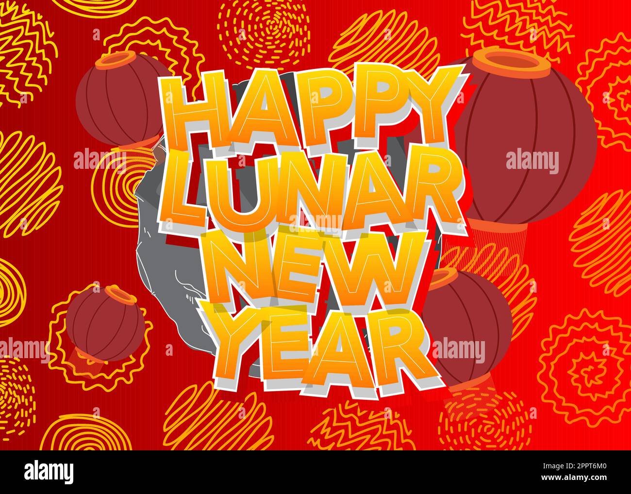 Chinese lunar new years eve Stock Vector Images - Alamy