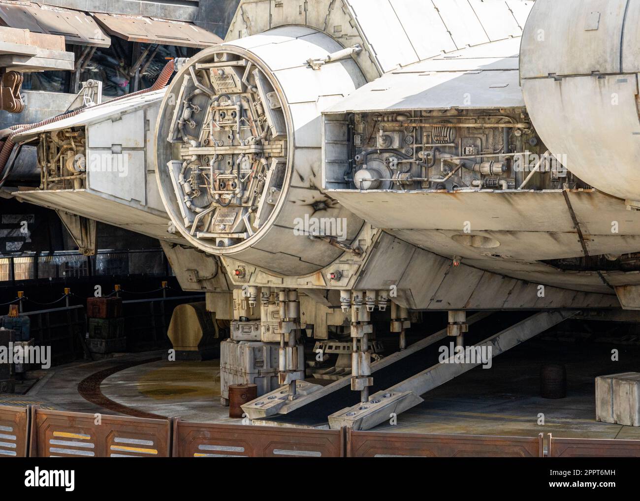 The amazing Millennium Falcon Stock Photo - Alamy