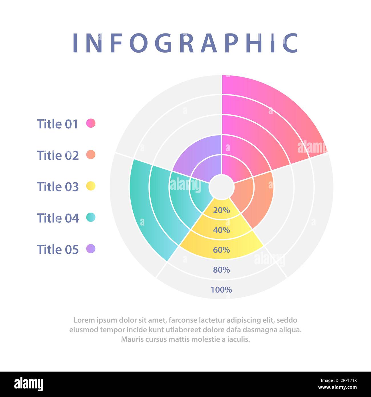 Piechart segments hi-res stock photography and images - Alamy