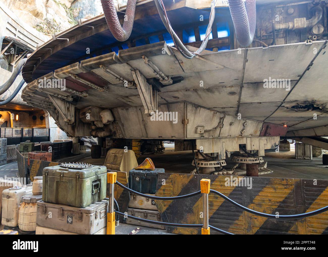 The amazing Millennium Falcon Stock Photo - Alamy