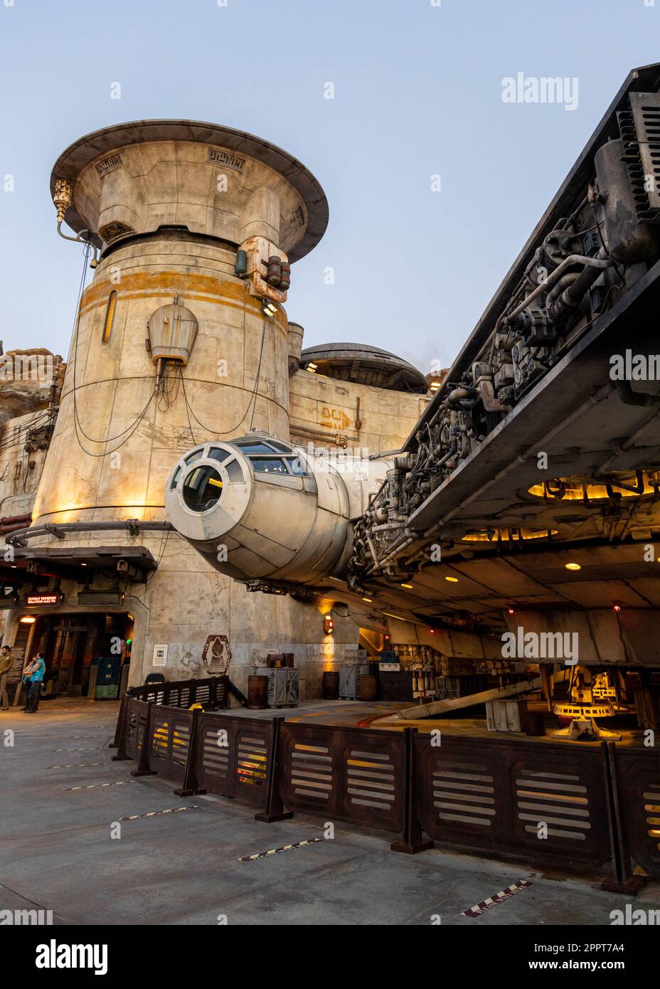 The amazing Millennium Falcon Stock Photo - Alamy