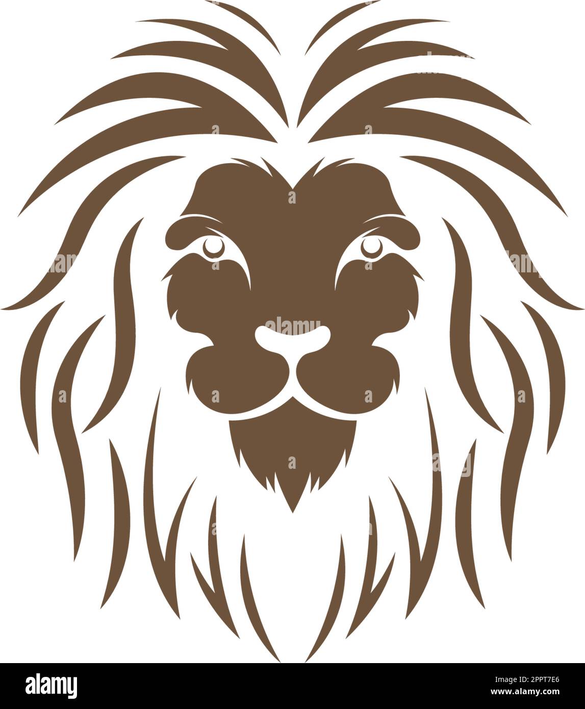 Lion icon logo design illustration Stock Vector Image & Art - Alamy