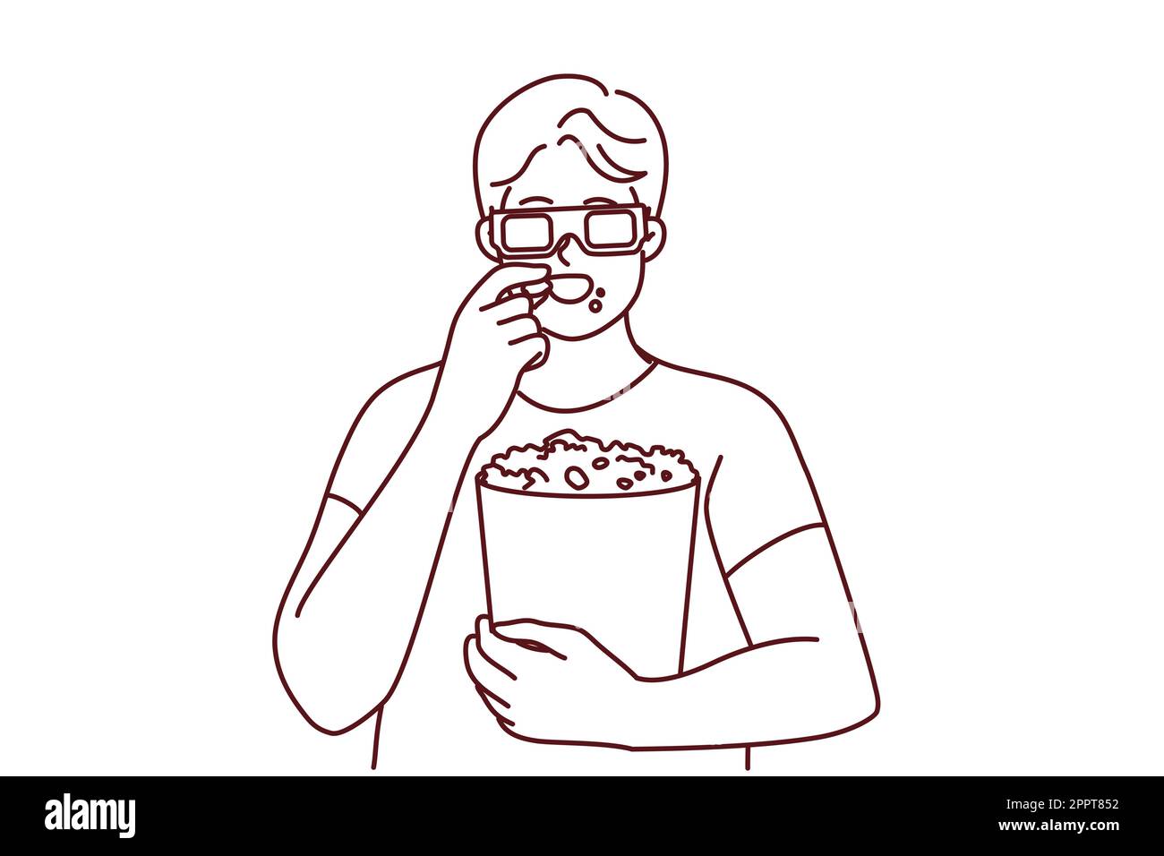 Man expression eating Stock Vector Images - Alamy