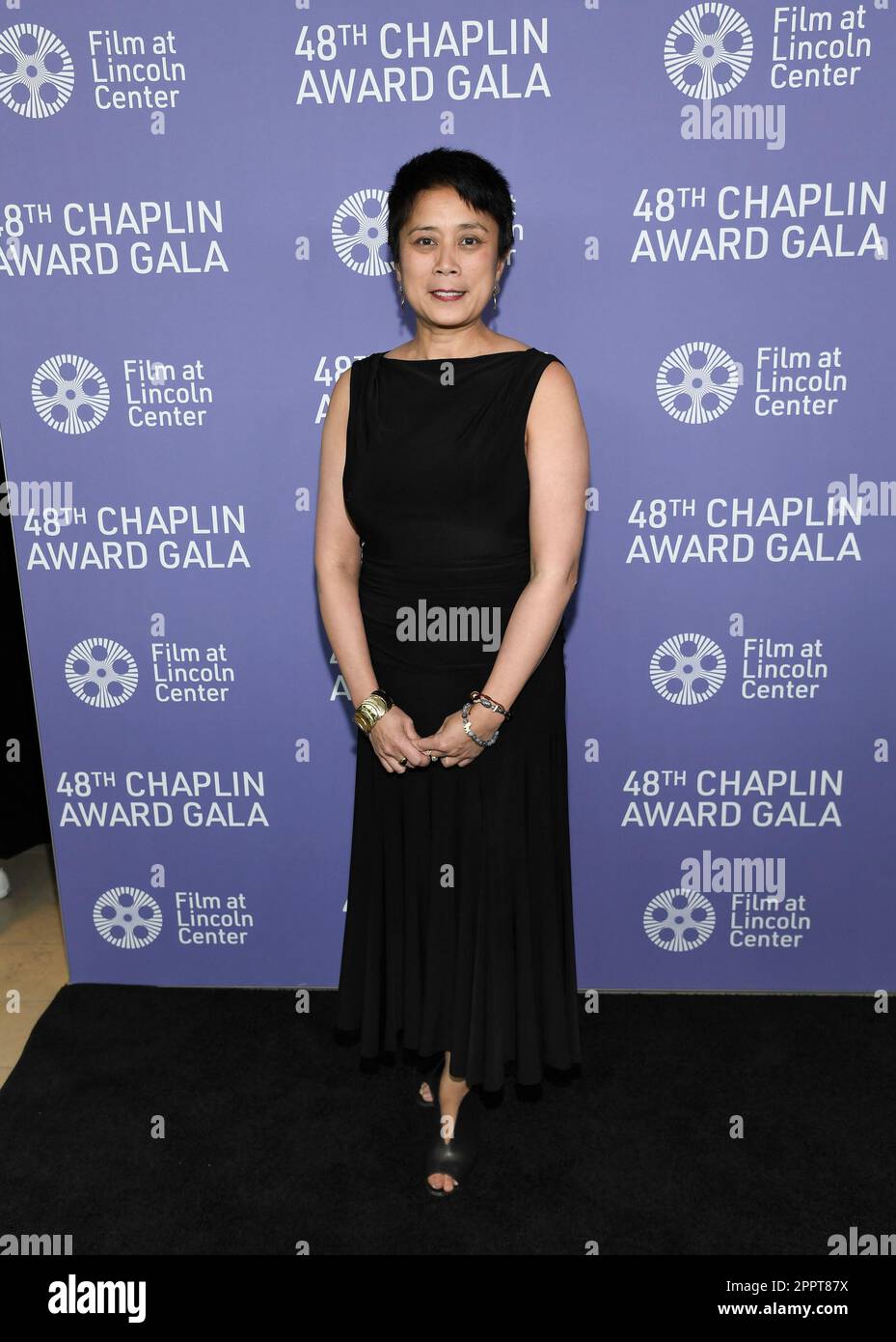 Anne Del Castillo attends the 48th Chaplin Award gala at Alice Tully ...