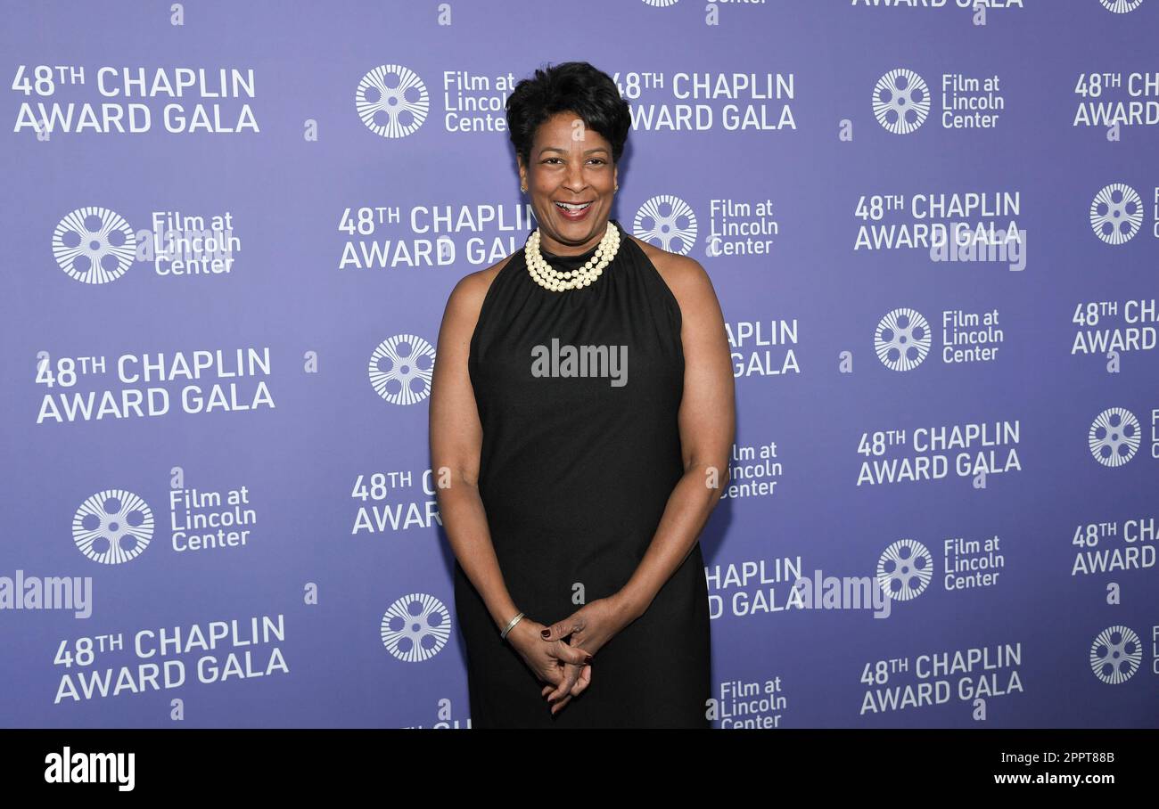 Dawn Porter attends the 48th Chaplin Award gala at Alice Tully Hall on ...