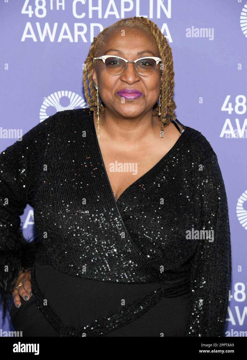 Lisa Cortés attends the 48th Chaplin Award gala at Alice Tully Hall on ...