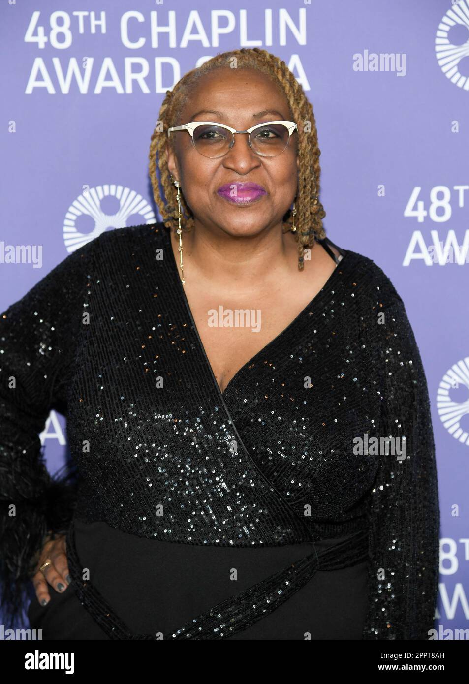 Lisa Cortés attends the 48th Chaplin Award gala at Alice Tully Hall on ...