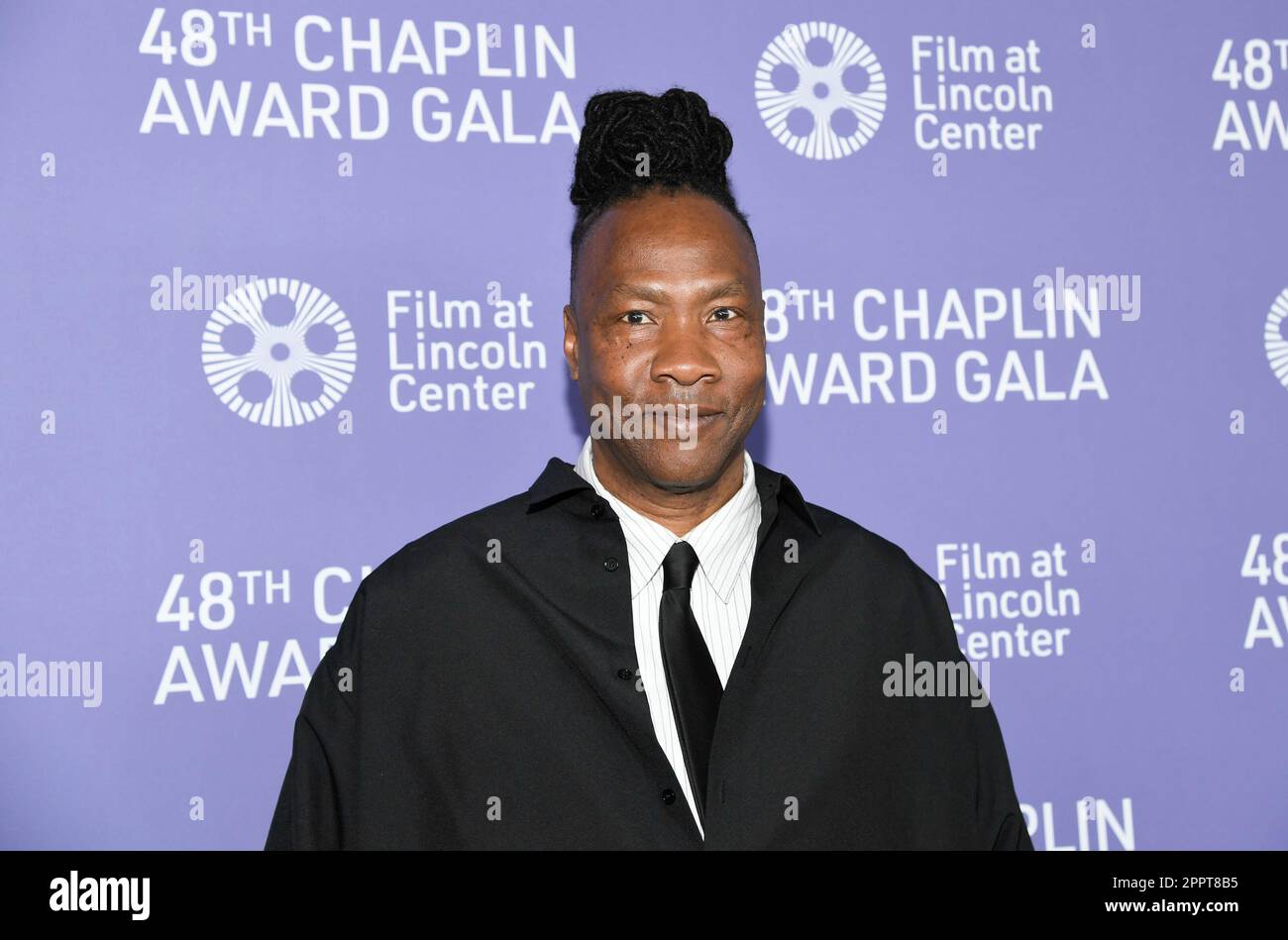 Roger Ross Williams attends the 48th Chaplin Award gala at Alice Tully ...