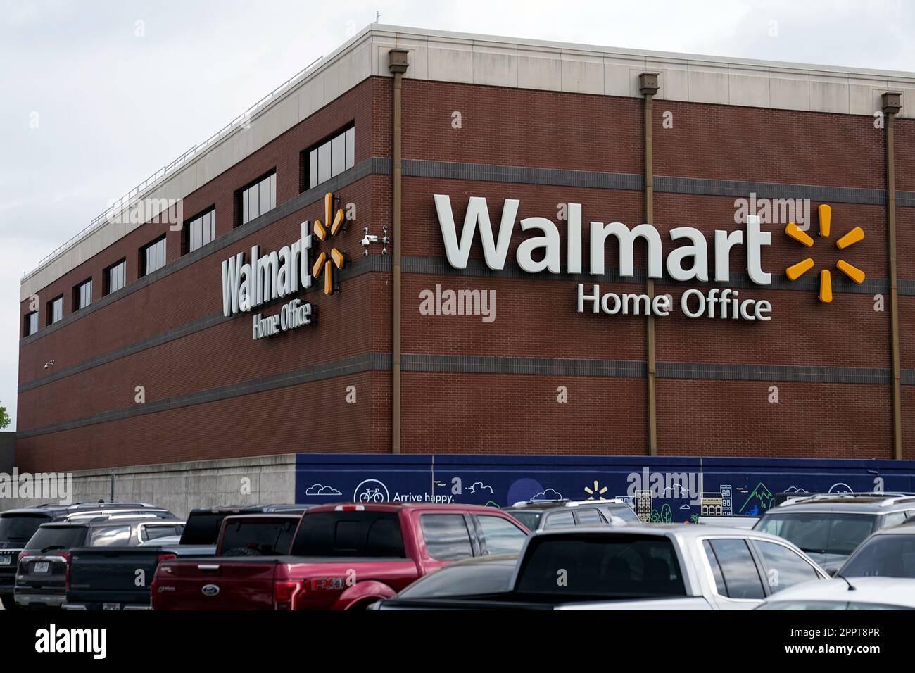 A building on the campus of the Walmart Home Office is pictured Wednesday, April 19, 2023, in ...