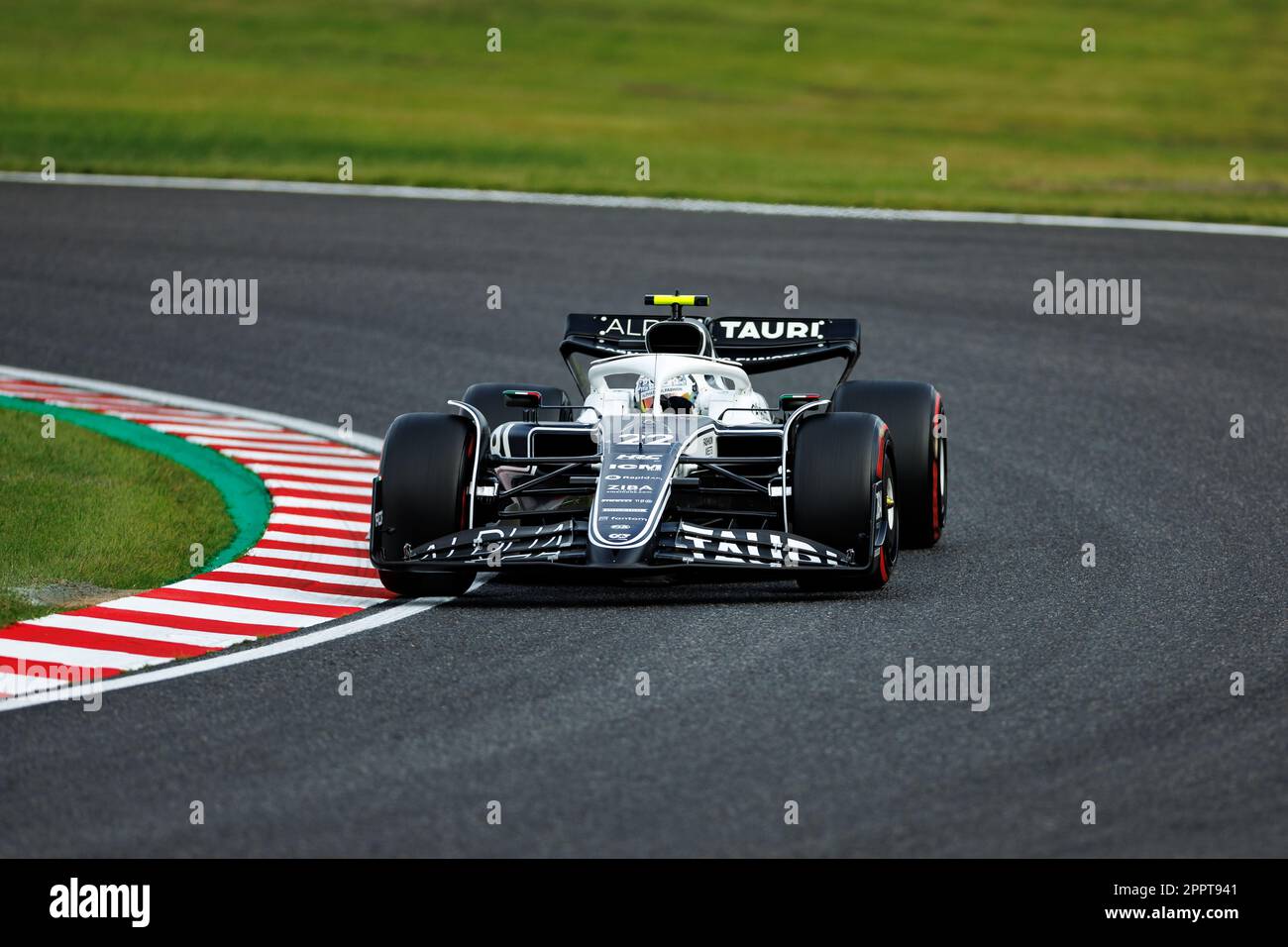 SUZUKA, JAPAN, Suzuka Circuit, 8. October: Yuki Tsunoda (JPN) of team ...