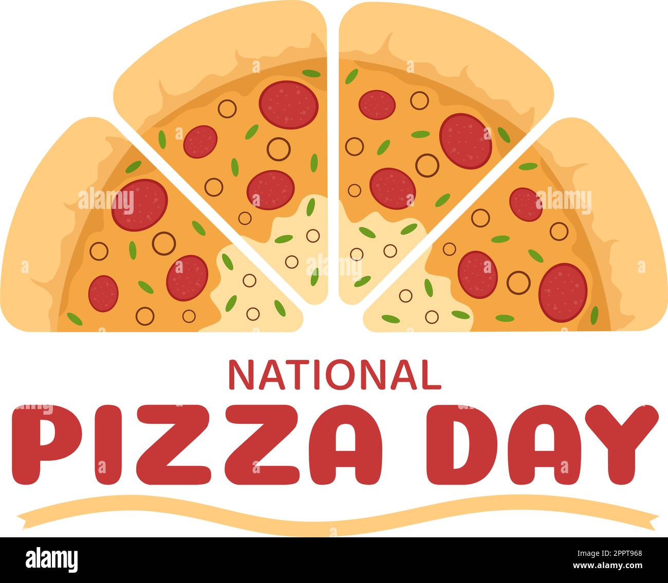 National Pizza Day on Celebration February 9 by Consuming Various Slice ...