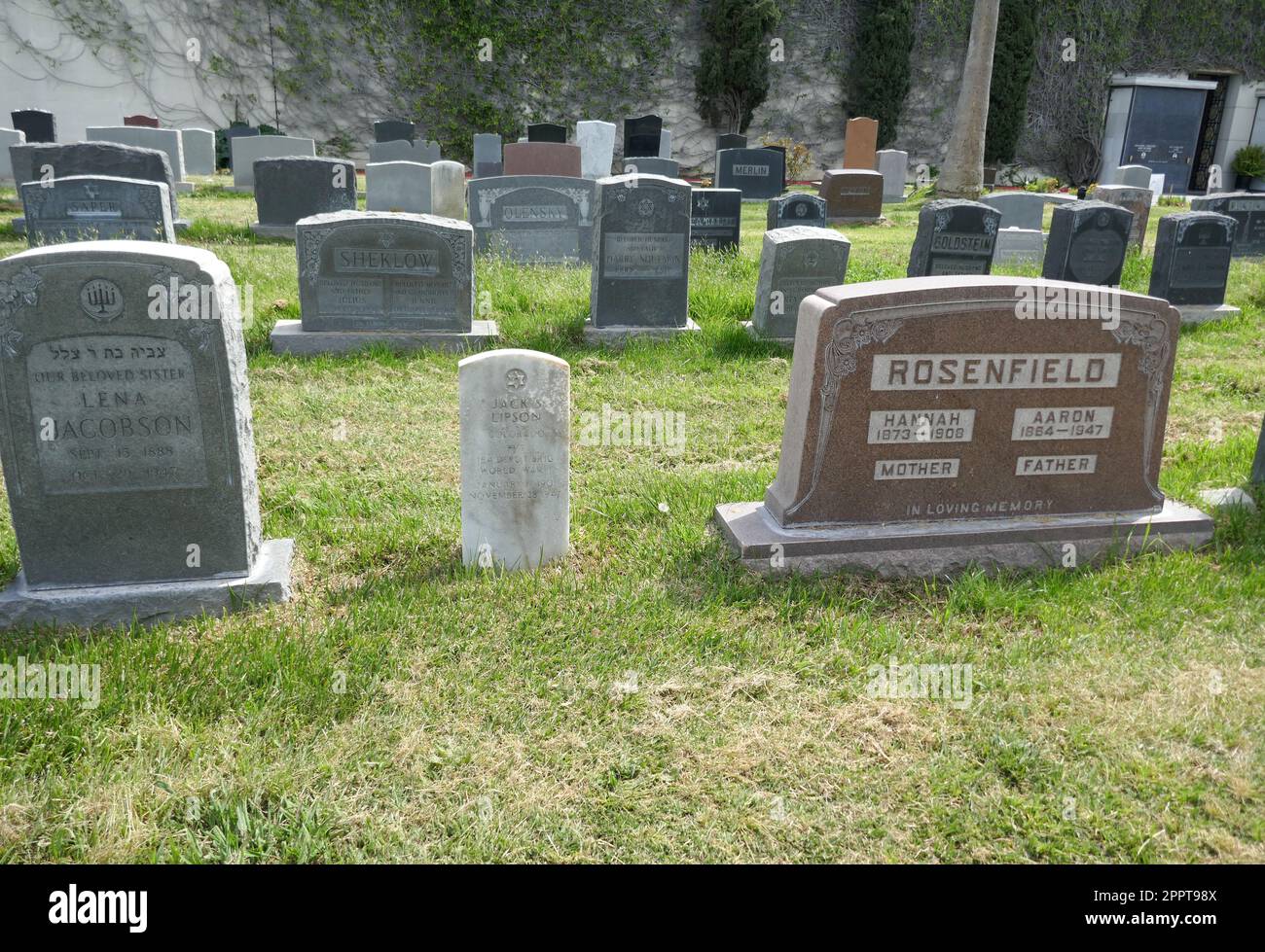 Los Angeles, California, USA 20th April 2023 Actor Jack Lipson Grave at ...
