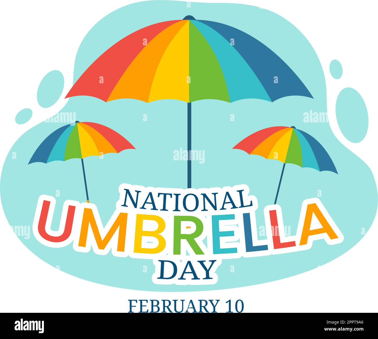 Walking on rainy day Stock Vector Images - Alamy