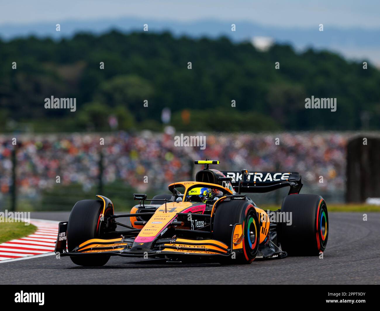 SUZUKA, JAPAN, Suzuka Circuit, 8. October: Lando Norris (GBR) of team ...