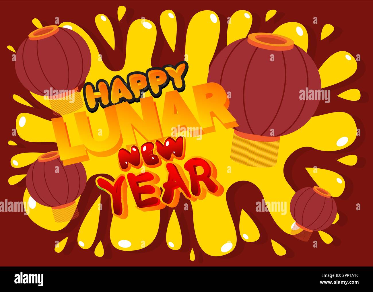 Chinese lunar new years eve Stock Vector Images - Alamy