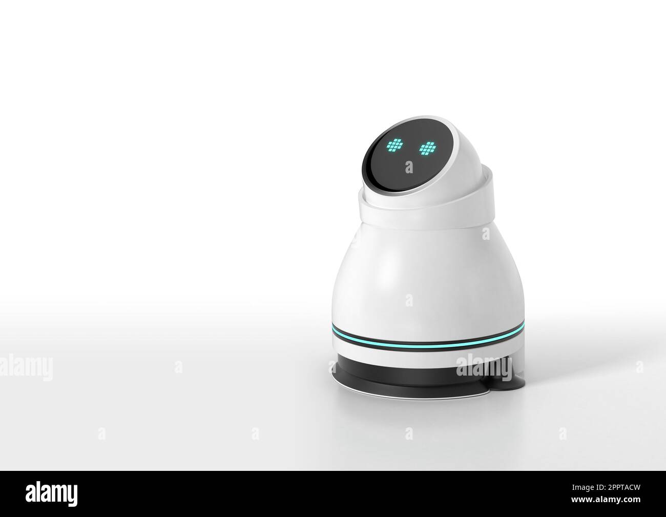 3d rendered AI guide robot Stock Photo - Alamy