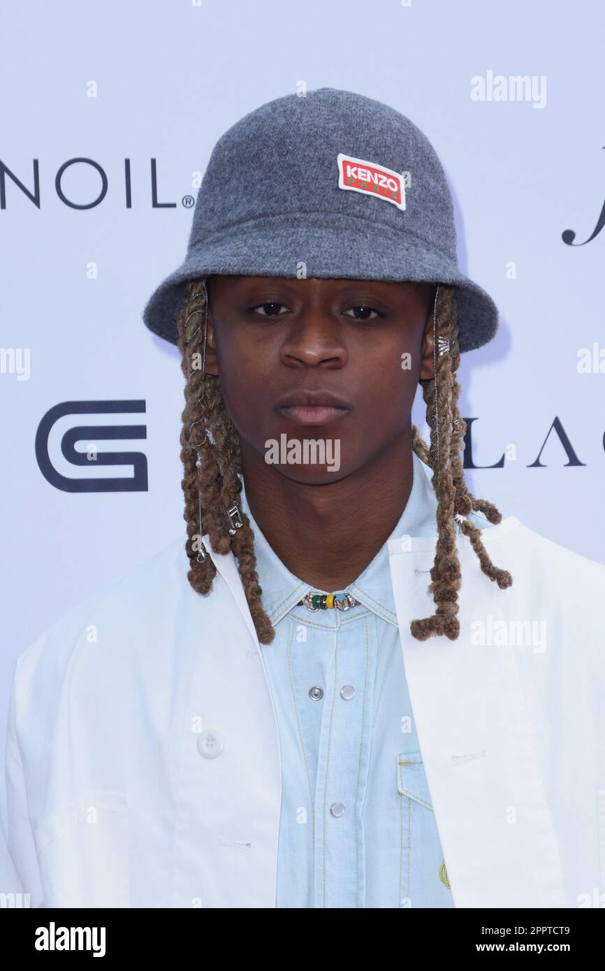 Myles O'Neal attends Daily Front Row's 7th annual Fashion Los Angeles ...