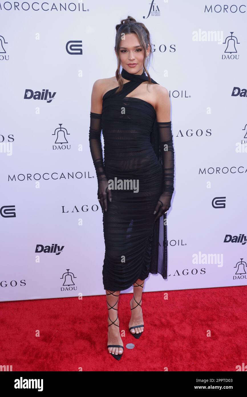 Amelie Anstett attends Daily Front Row's 7th annual Fashion Los Angeles ...