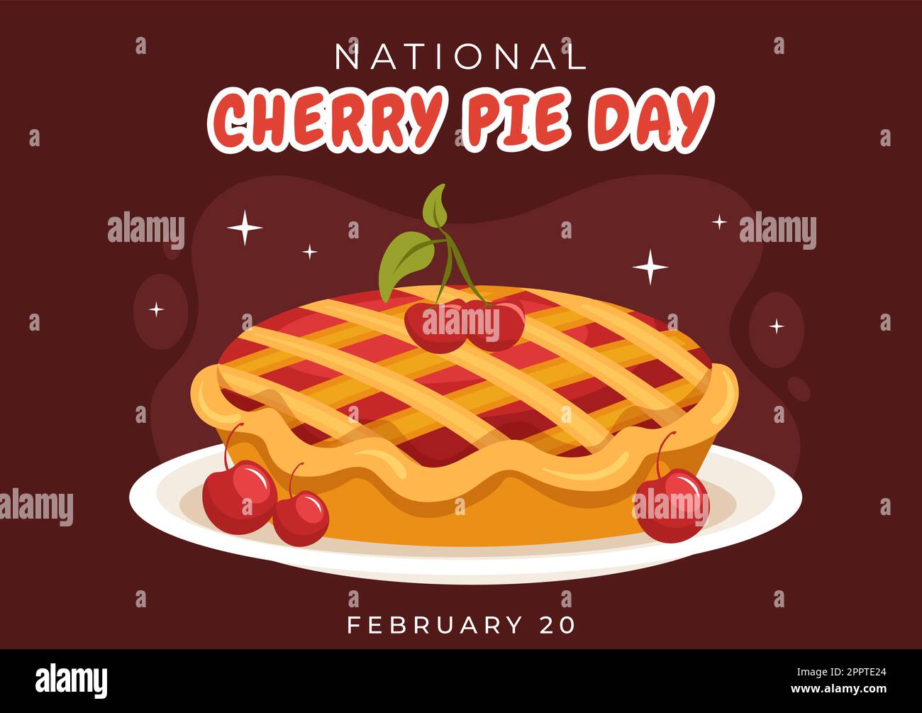 National Cherry Pie Day on February 20 with Food of Pastry Shells and ...