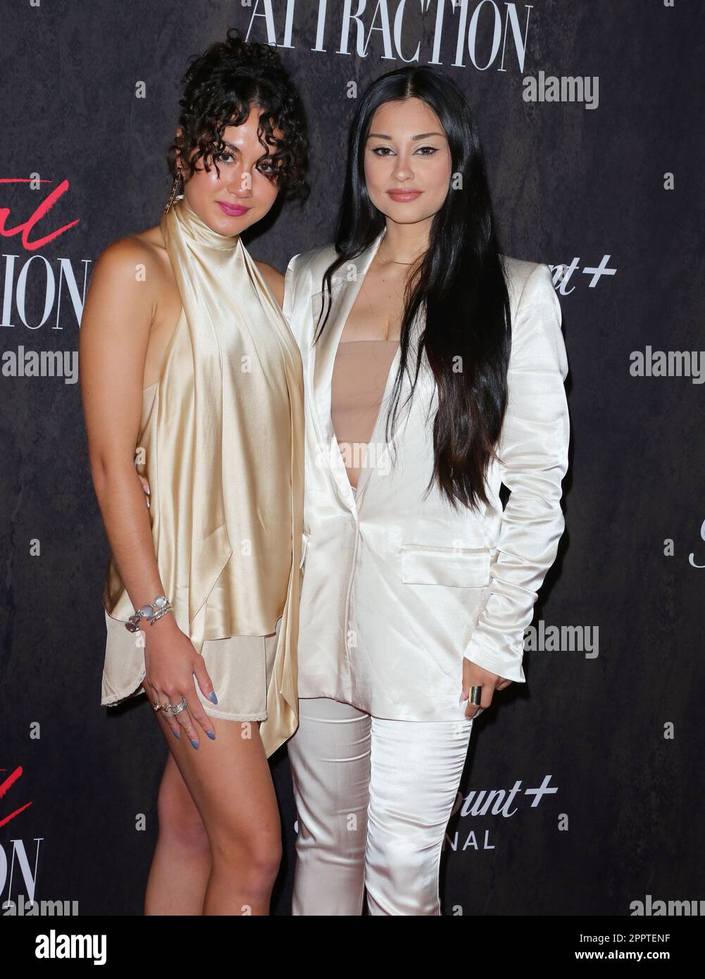 West Hollywood, USA. 24th Apr, 2023. Meg Delacy, Yvette Monreal arrives ...