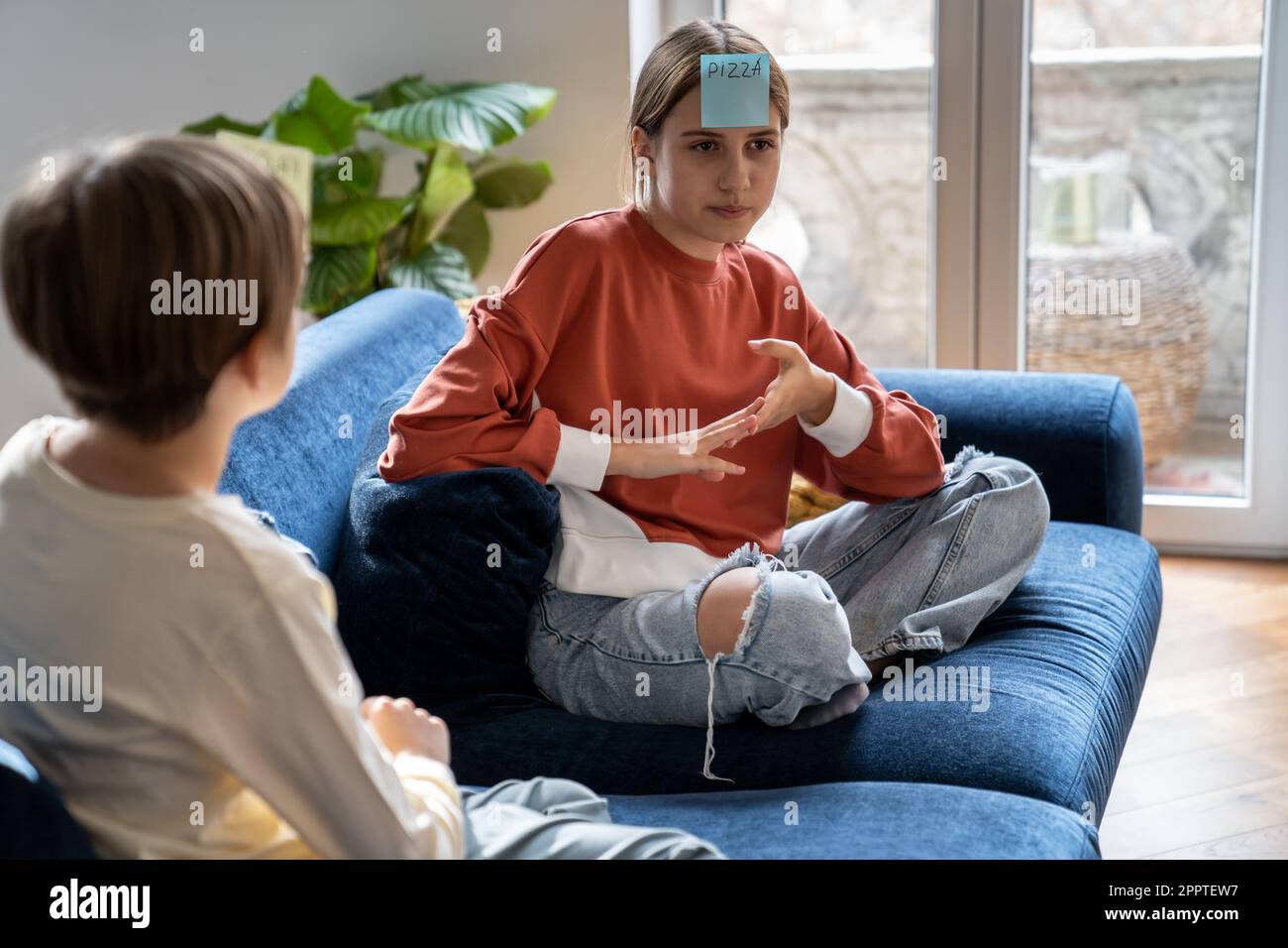 Word game children hi-res stock photography and images - Alamy