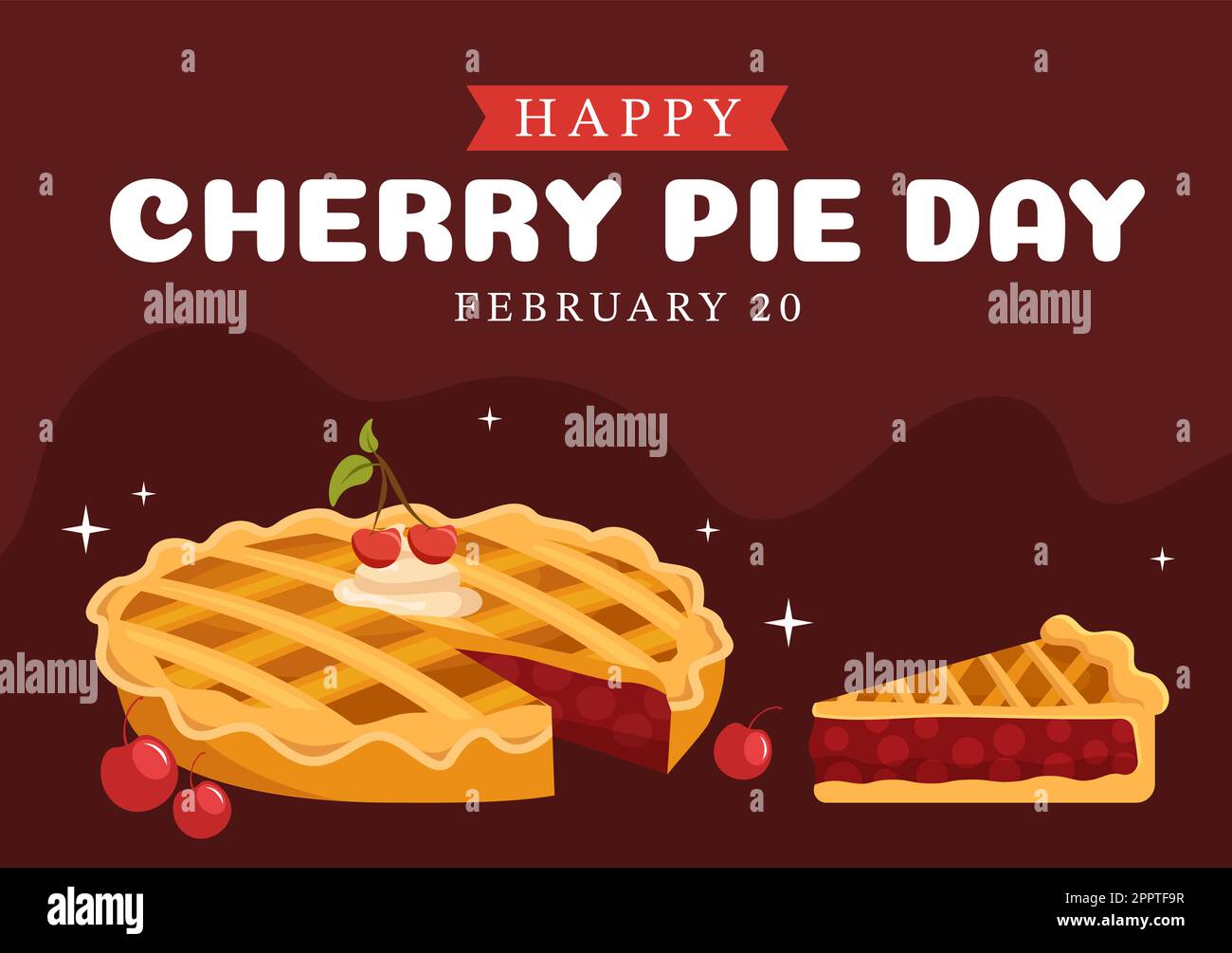 National Cherry Pie Day on February 20 with Food of Pastry Shells and ...