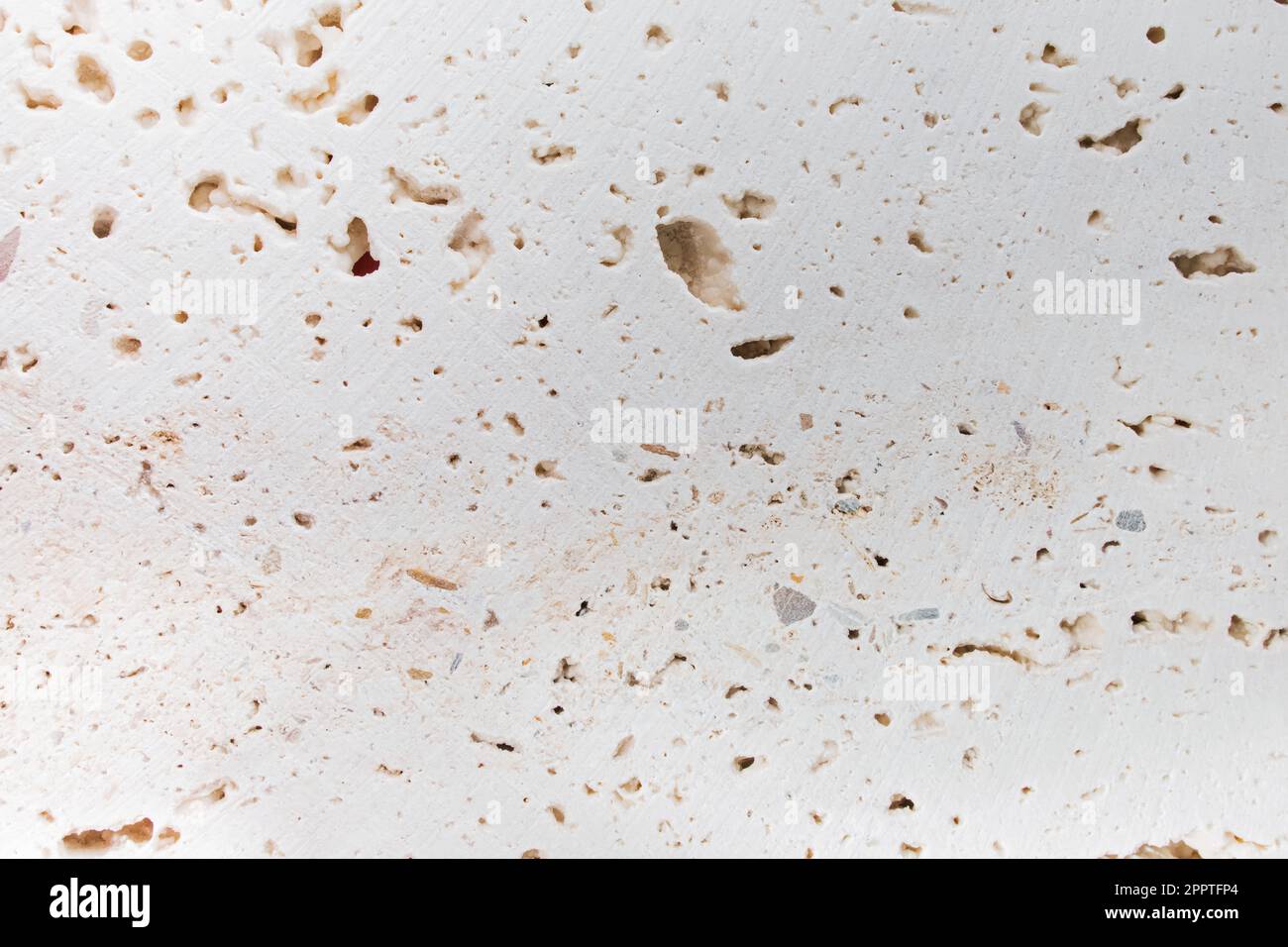 White Travertine Stone Texture