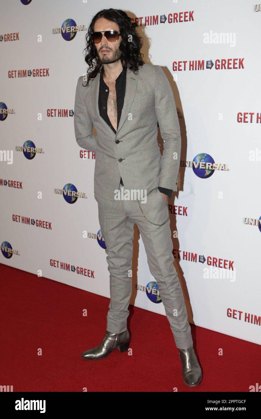 Russell Brand The premiere of 'Get Him to the Greek' held at Event ...