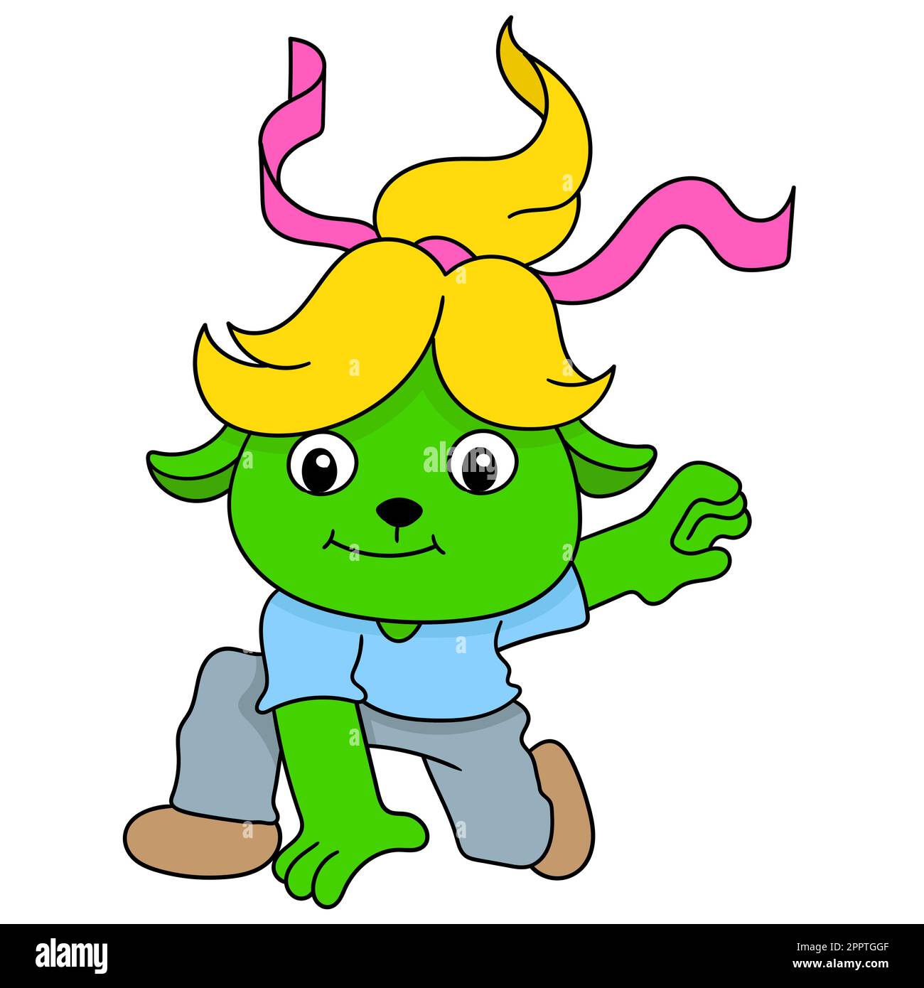 Female creature Cut Out Stock Images & Pictures - Alamy