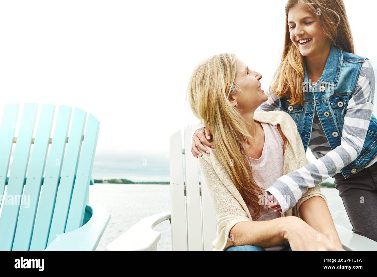 Mothers are the most important role models to their daughters. a mother ...