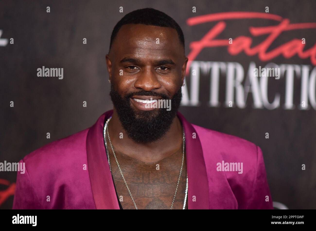 Terrence Terrell arrives at the premiere of "Fatal Attraction" on Monday, April 24, 2023, at the ...