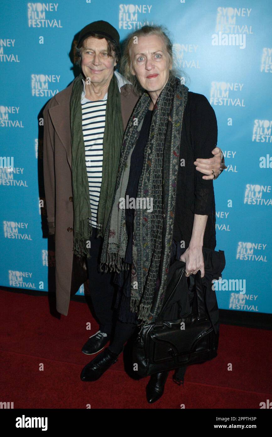 Barry Otto and Lindsay Otto The premiere of 'The Ghost Writer' held a ...