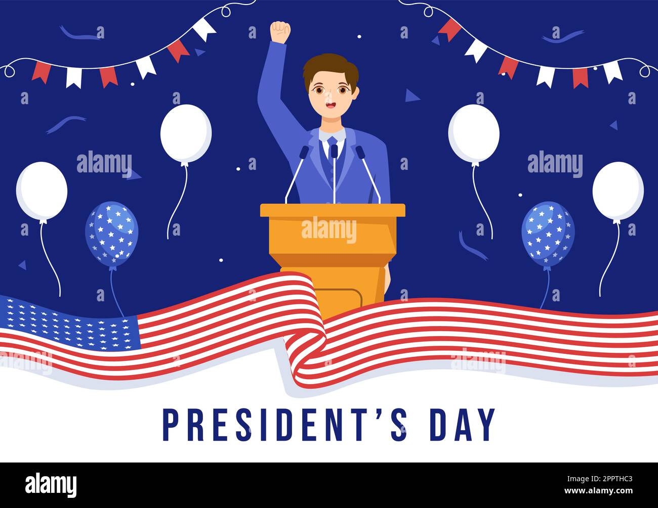 Presidential history in america Stock Vector Images - Alamy
