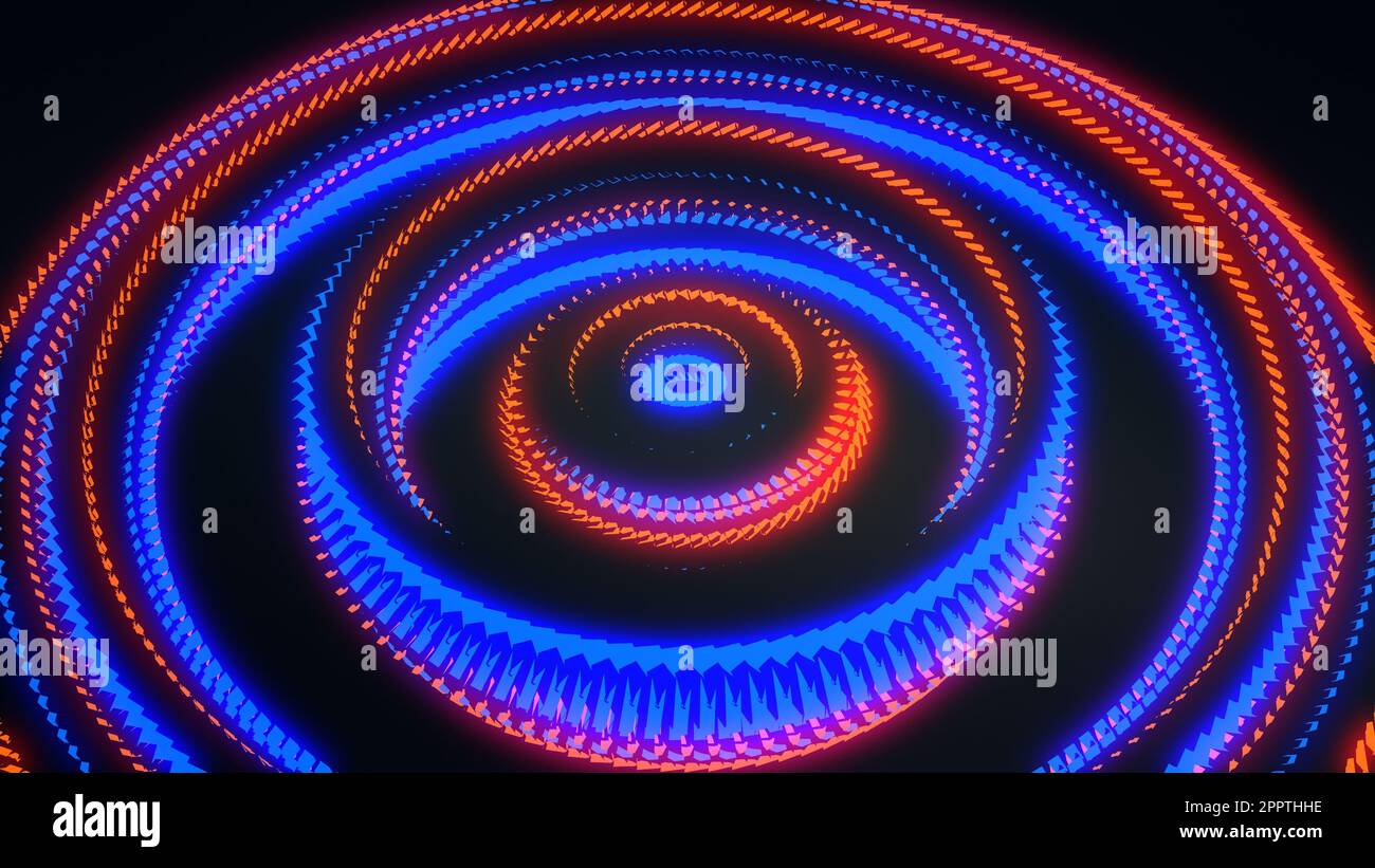 Geometric pattern psychedelic animation hi-res stock photography and images - Alamy