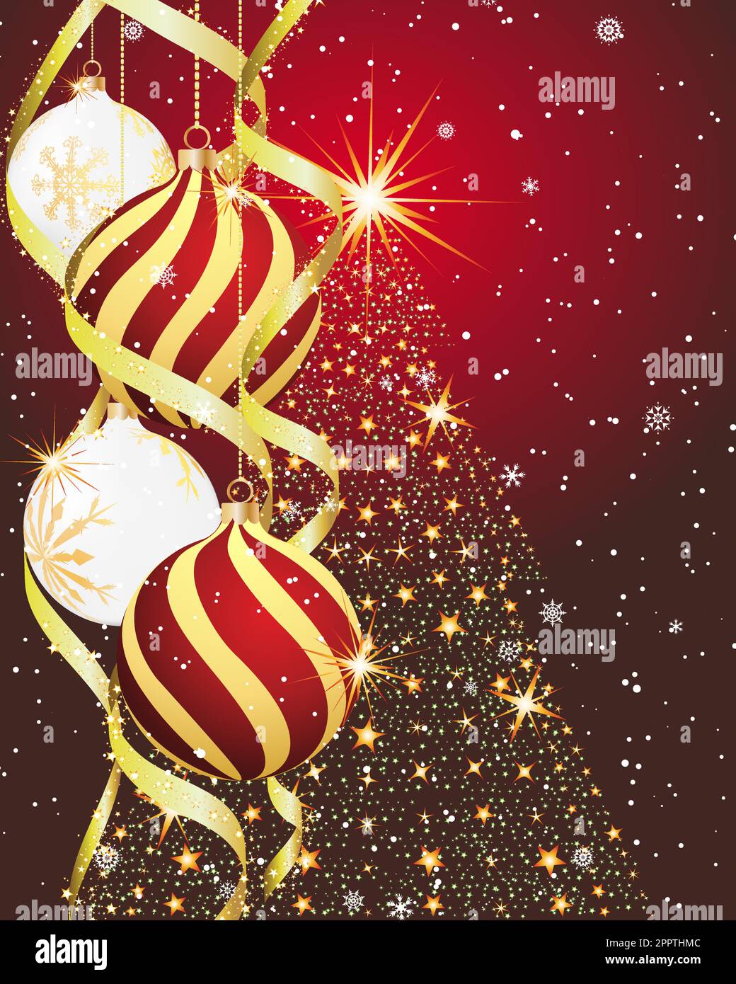 Christmas poster Stock Vector Images - Alamy