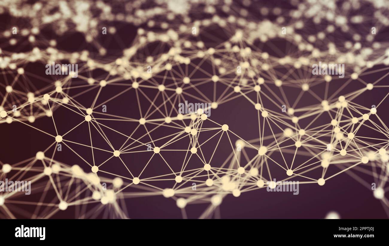 Artificial Neural Networks and Deep Learning abstract Stock Photo - Alamy