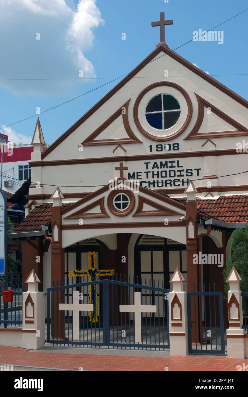 Tamil Methodist Church, Melacca, Malaysia Stock Photo - Alamy