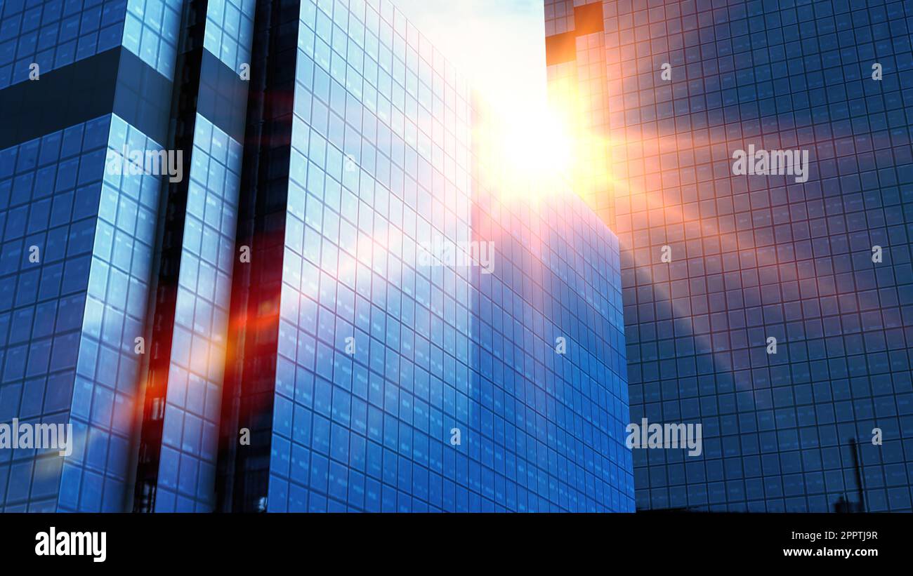 landmarks modern city Stock Photo - Alamy