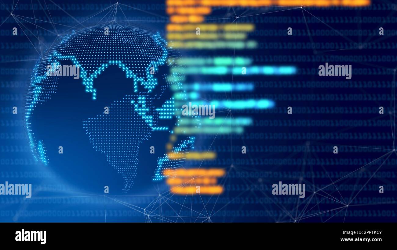 Programming Code Abstract Technology Background Of Software Developer And Computer Script With