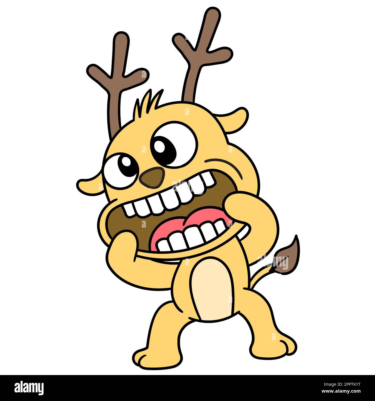 Deer image Cut Out Stock Images & Pictures - Alamy