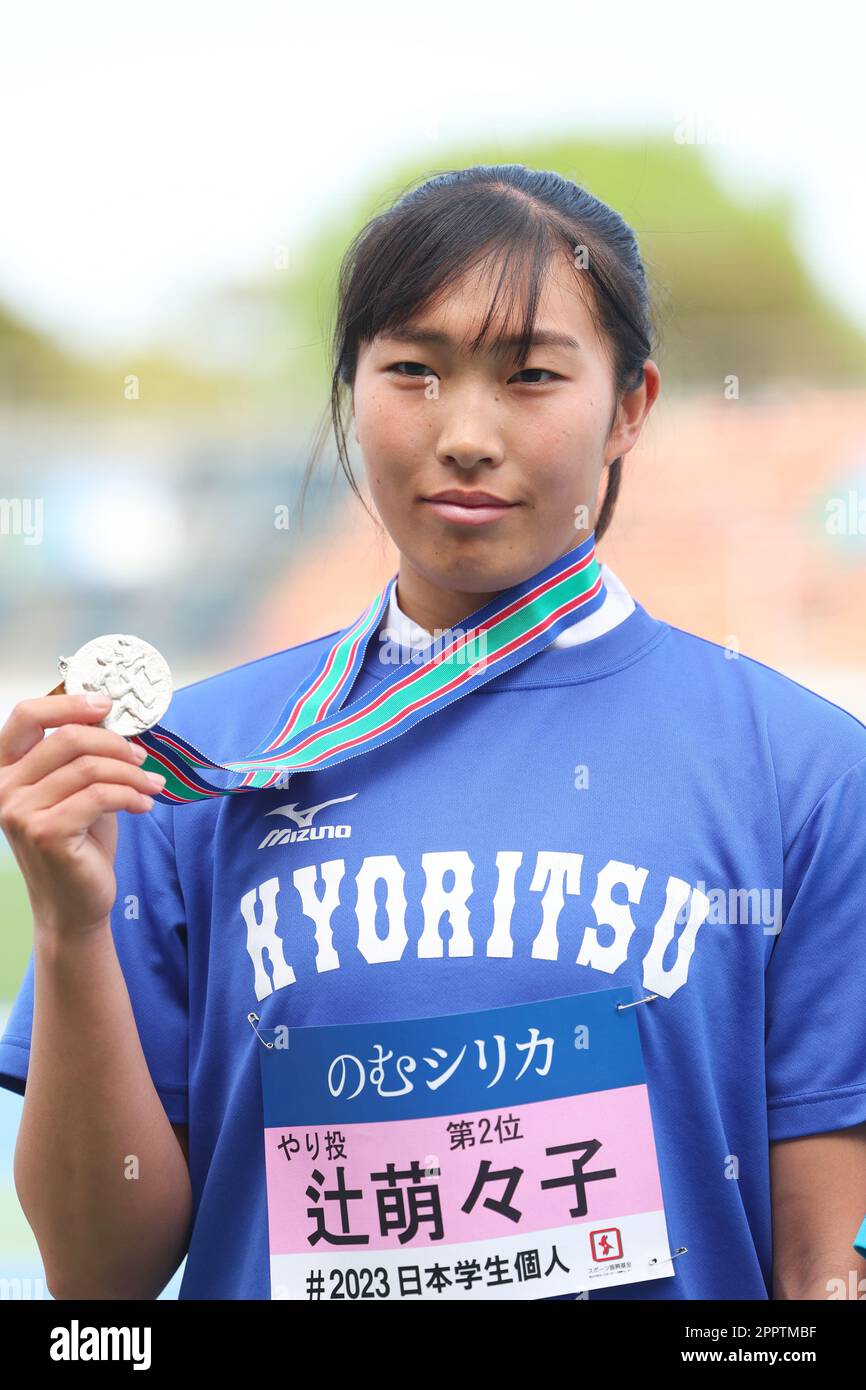 Lemon Gas Stadium Hiratsuka, Kanagawa, Japan. 23rd Apr, 2023. Momoko ...