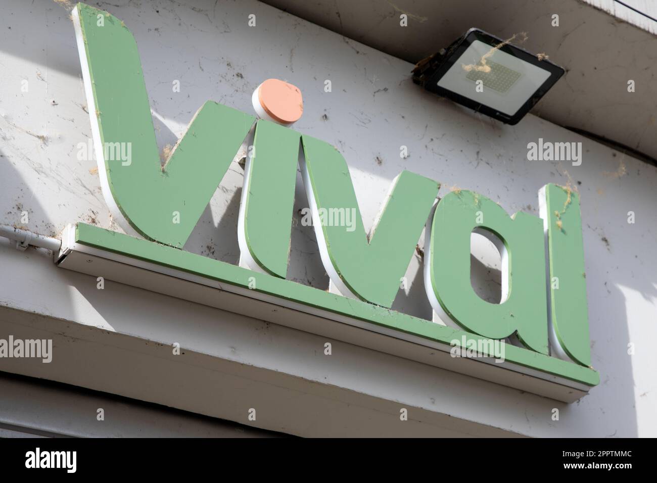 lyon , Aura France - 04 20 2023 : vival text brand and logo sign front ...