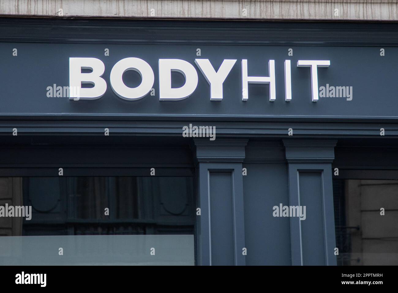 Bordeaux , Aquitaine France - 04 20 2023 : BODY HIT logo text and sign ...