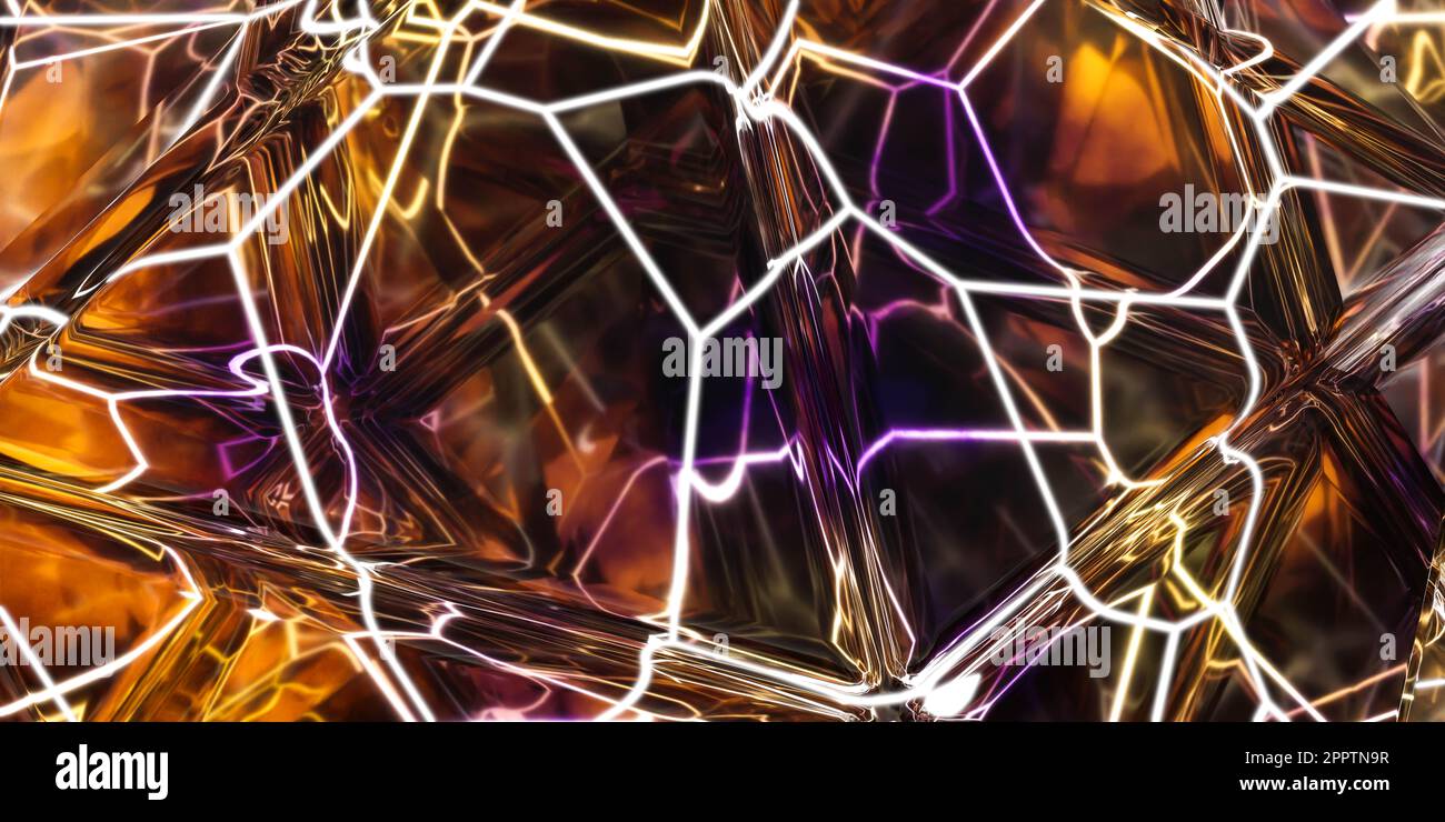 Photo of a mesmerizing glass pattern up close 3d render illustration ...
