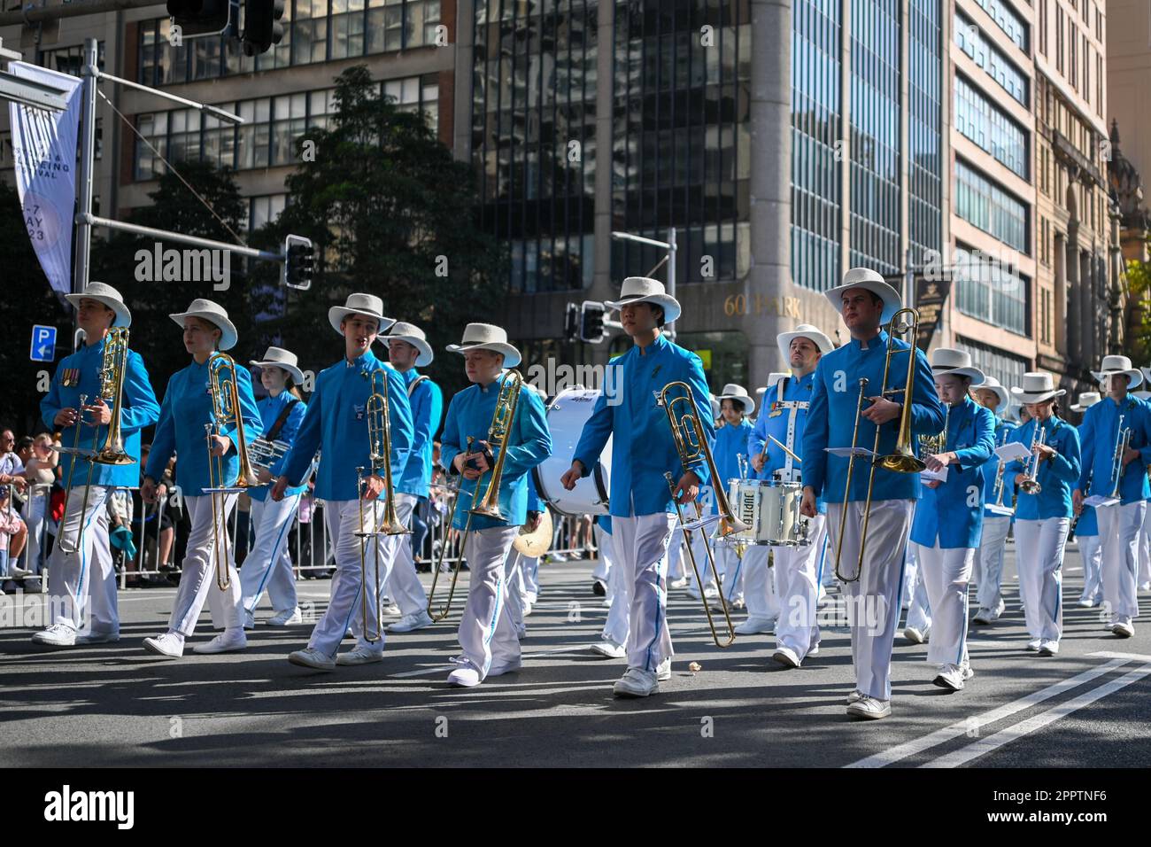 Sydney, Australia. 25th Apr, 2023. ANZAC Day parade on April 25, 2023 ...