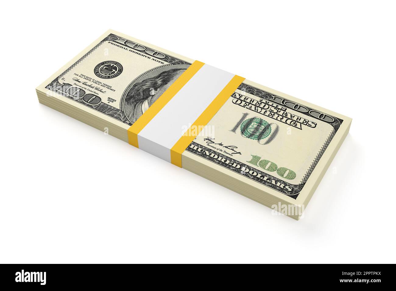 100 Dollar Bills Stacks 2022